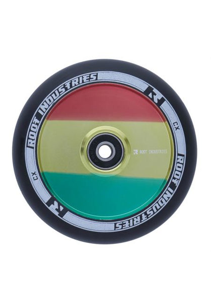 ROOT INDUSTRIES AIR WHEELS 120mm - RASTA/BLACK | verminscooterscanada
