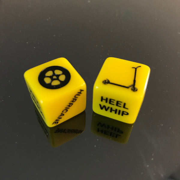 SCOOTER DICE - YELLOW/BLACK | verminscooterscanada